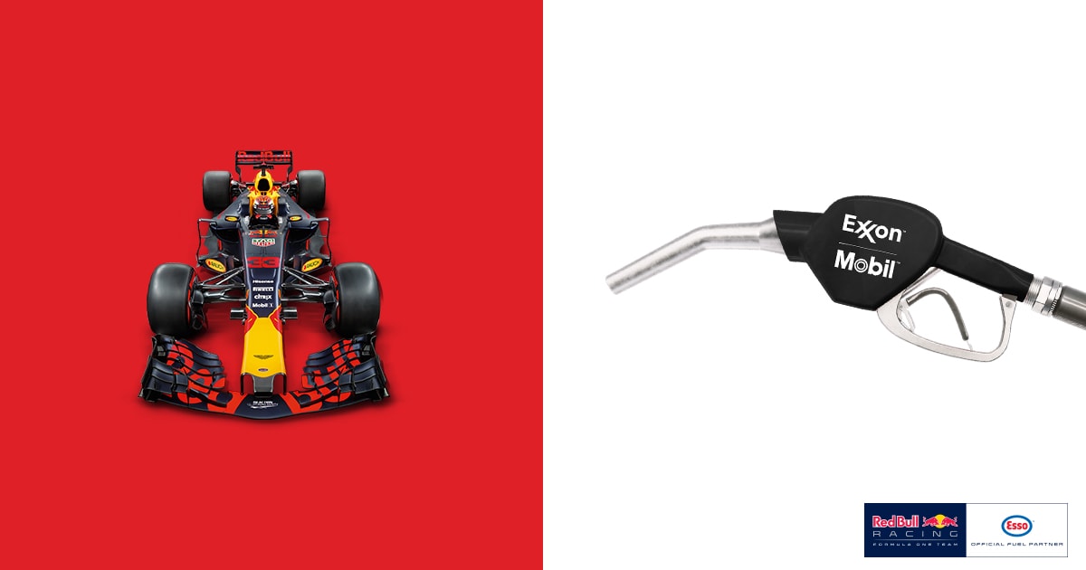 Red Bull Racing | Fuel Efficiency | Exxon and Mobil